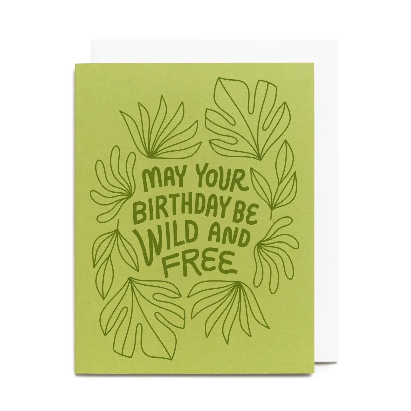 Wild & Free Birthday Card by Worthwhile Paper – K. A. Artist Shop