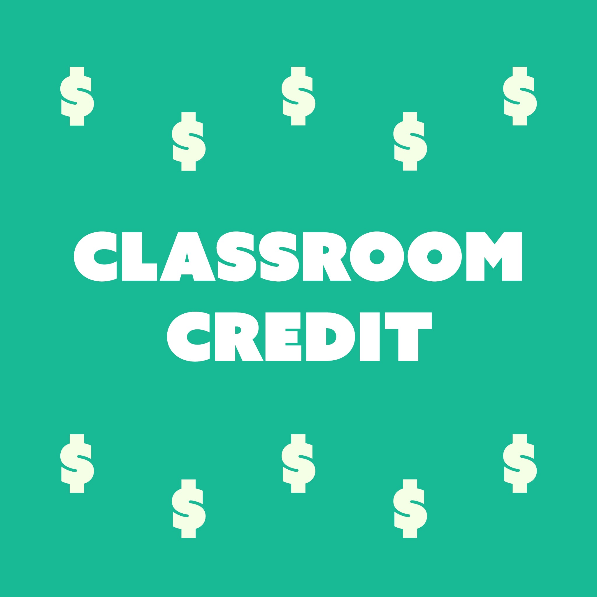Classroom Credit – K. A. Artist Shop
