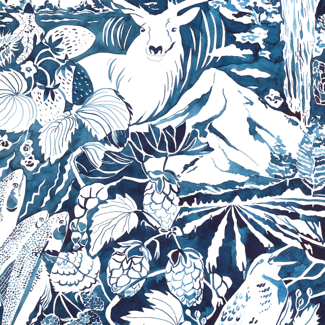 "Ode to Georgia" Archival Print by Kate Couch – K. A. Artist Shop